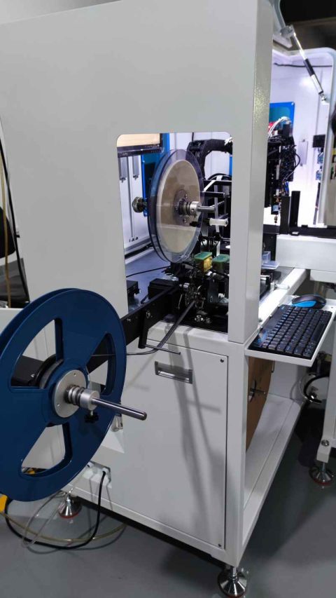 Automatic Tape and Reel Machine for JEDEC Tray Feeding HJC-009TR ...